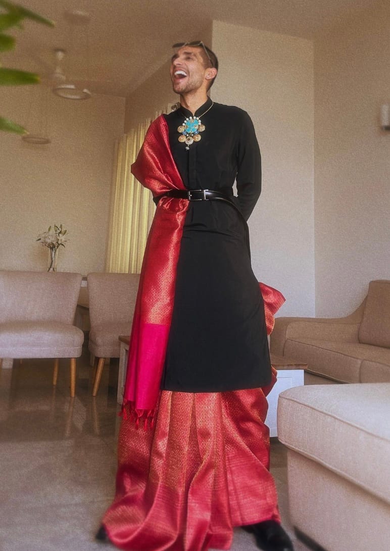 Saree for Men: A Bold & Beautiful Move Beyond Gender