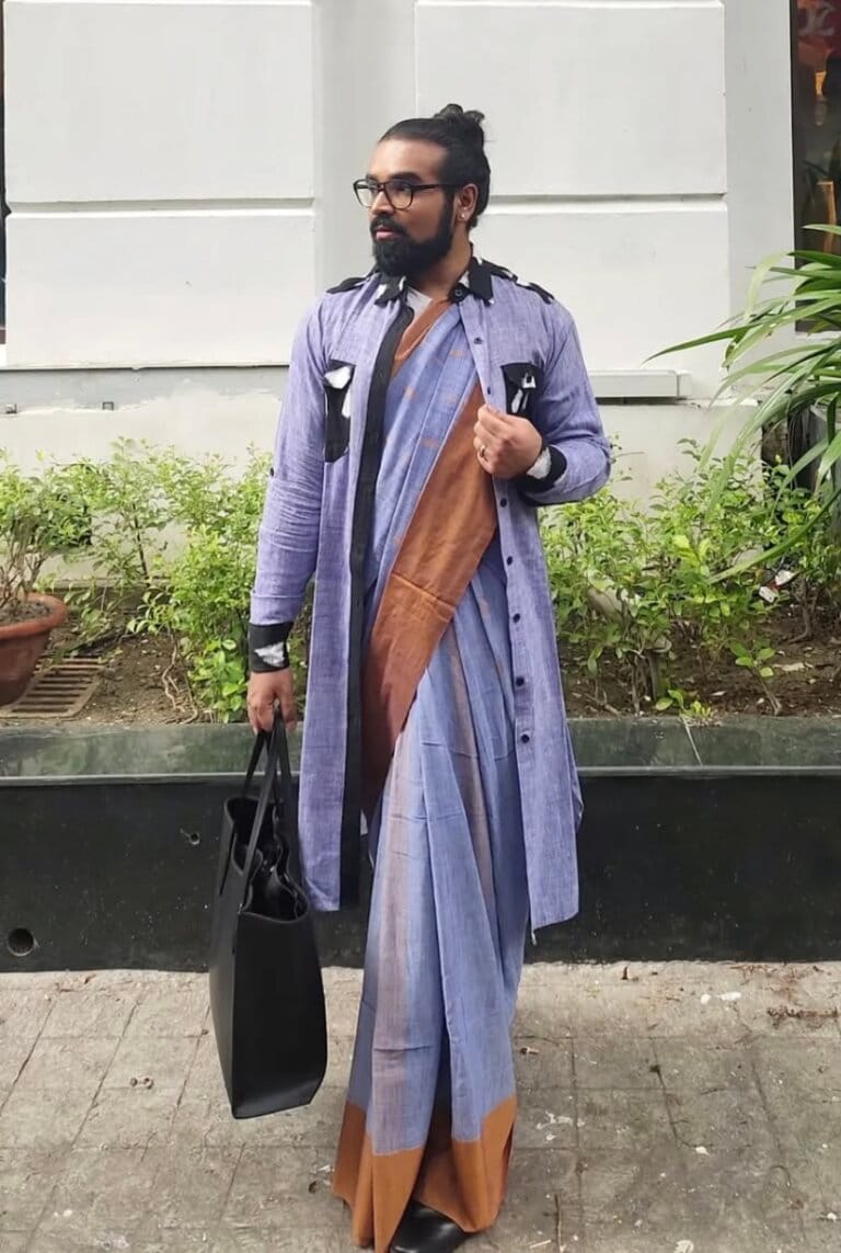 Saree for Men: A Bold & Beautiful Move Beyond Gender