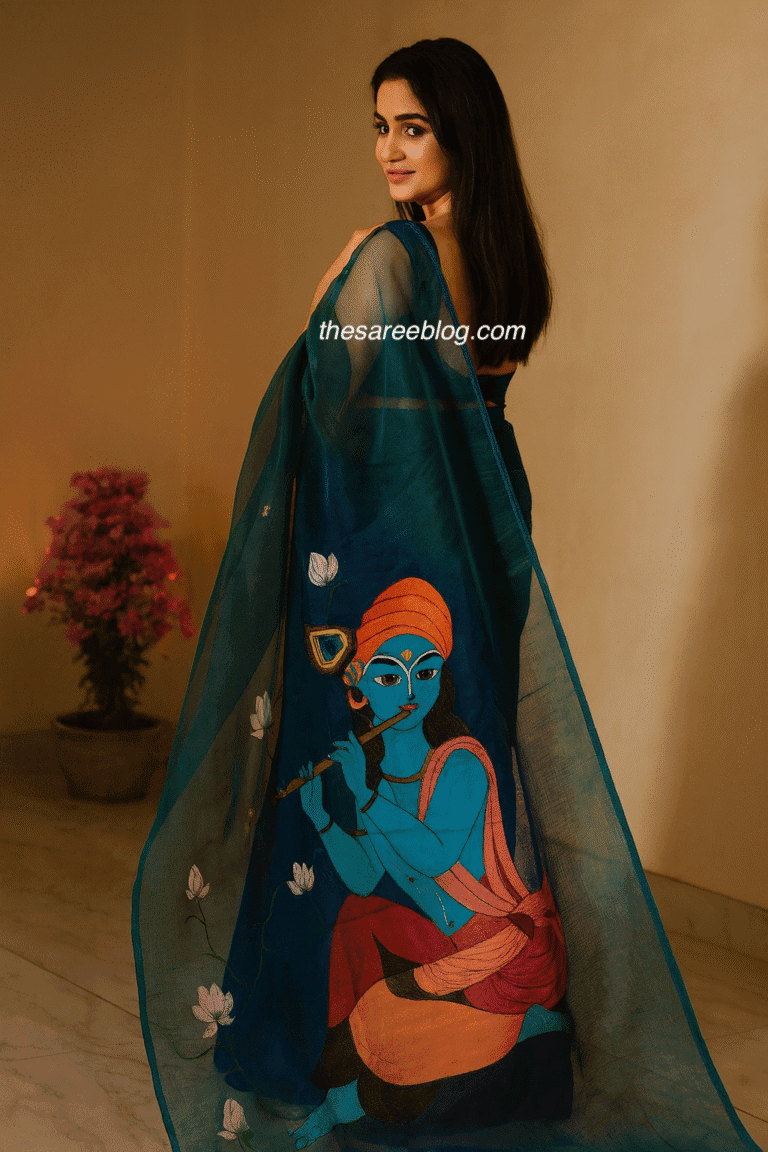 Janmashtami Look: The Guide To Stunning Pooja Saree styles