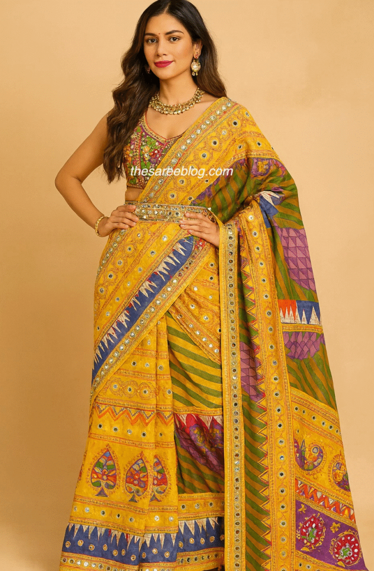 How to Create A Stunning Chaniya Choli Look From Saree